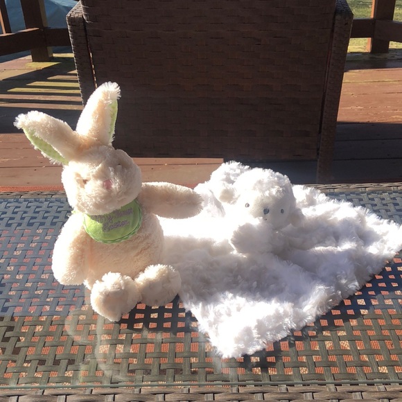Hallmark and Carter’s | Toys | Bunny St Easter And Lamb Lovey Set Of 2 ...